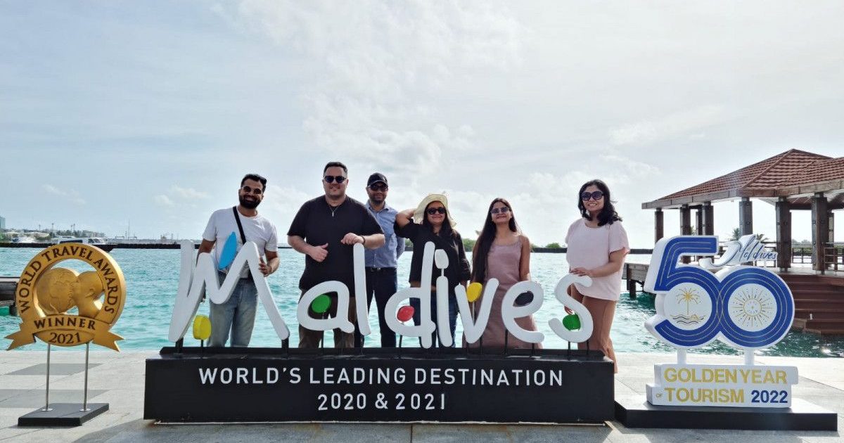Professionals from leading India media outlets arrive in the Maldives ...