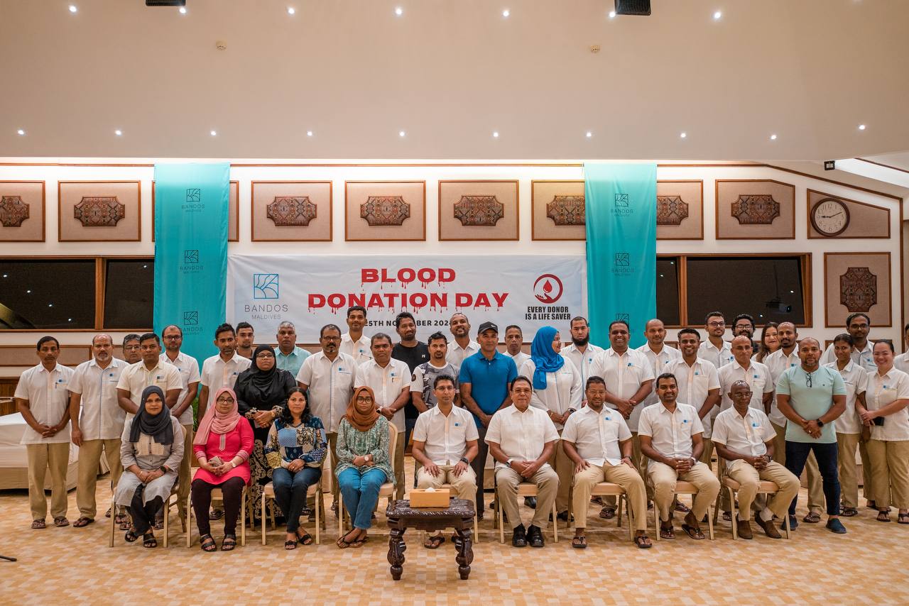 Bandos Maldives Host Annual Blood Donor Camp 2024 | Visit Maldives ...