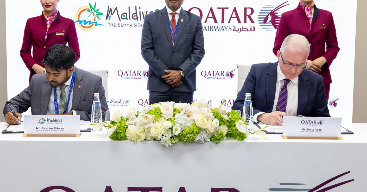 Qatar Airways and Visit Maldives Sign Strategic MOU to Boost Maldives Tourism | Visit Maldives ...